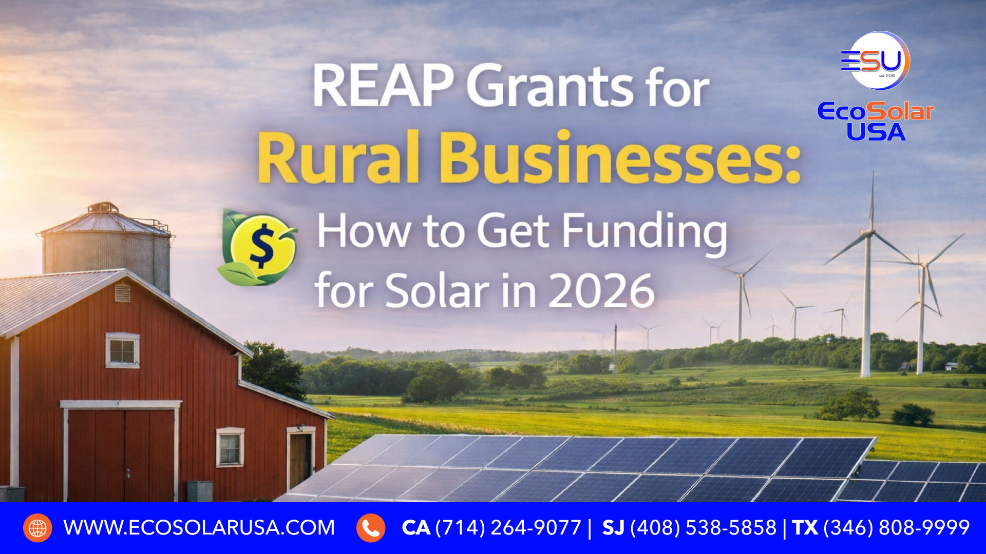 REAP Grants for Rural Businesses: How to Get Funding for Solar in 2026 ...